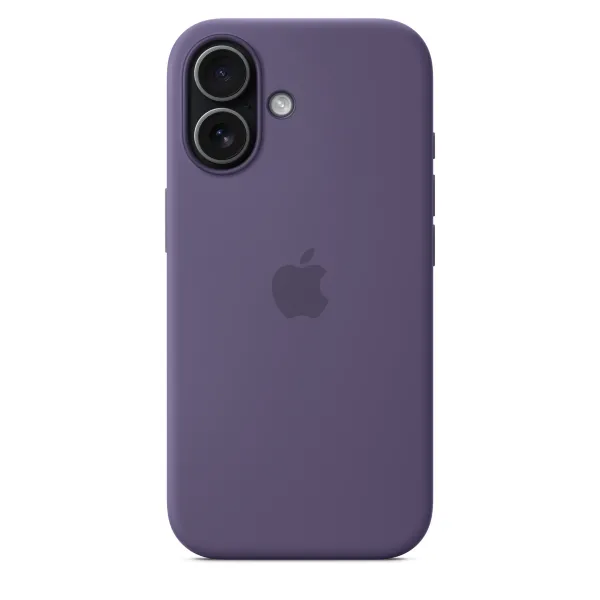 Apple iPhone 17 Silicone Case with MagSafe Purple Fog | Globalsat e-Shop